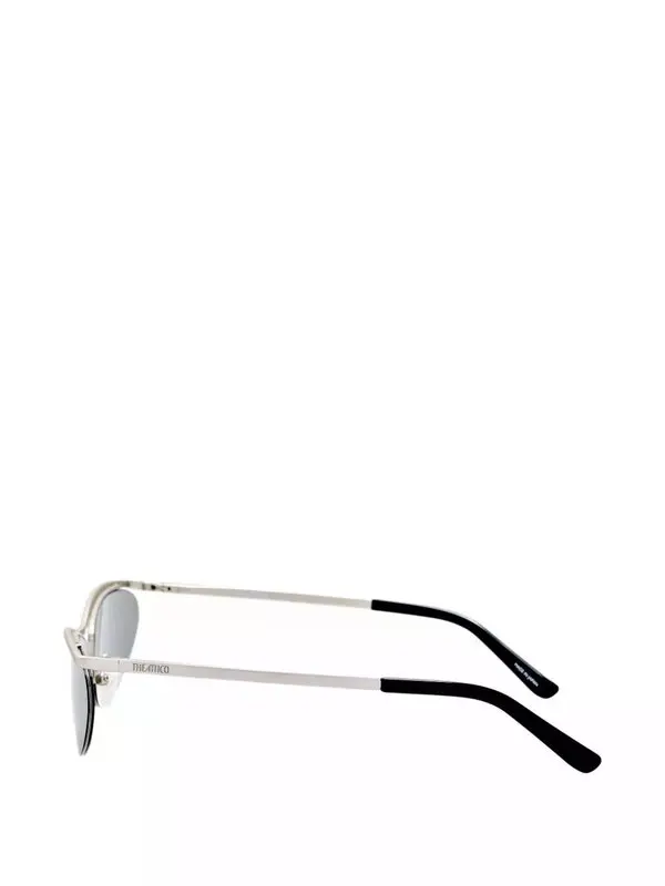 Linda Farrow Cat Eye Frame Sunglasses - Silver