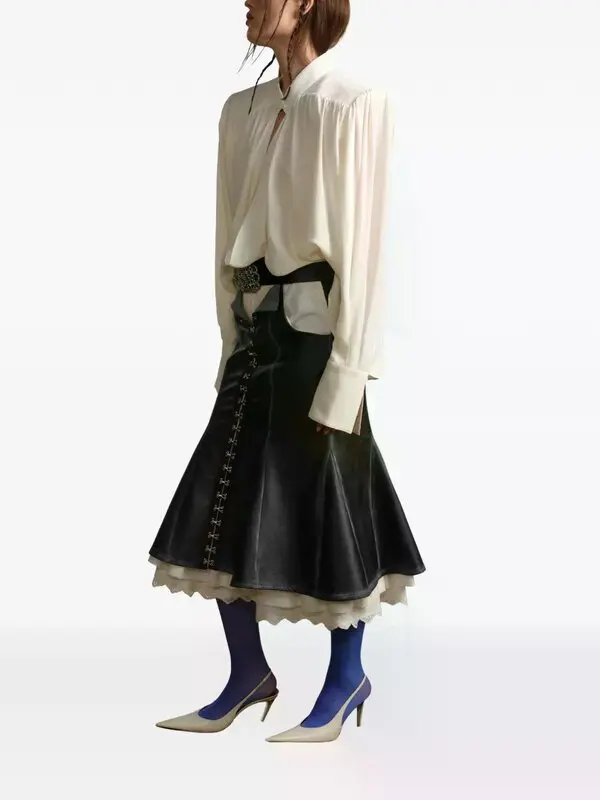 ALMAZ Frontier Hook-fastening Midi Skirt