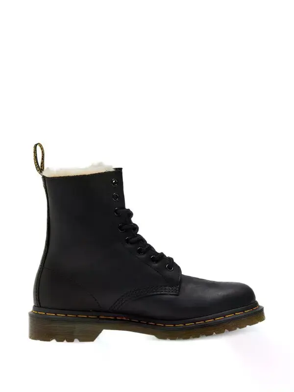 Dr. Martens 1460 Serena Lace-up Boots With Faux Fur Lining
