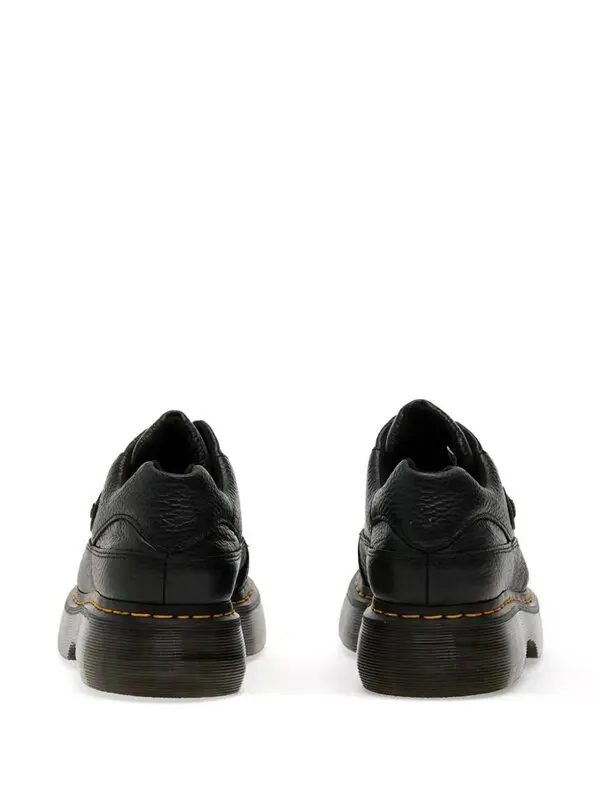 Dr. Martens Buzz 5-eye Leather Platform Shoes