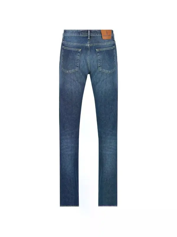 HANDPICKED Ravello Logo-patch Jeans