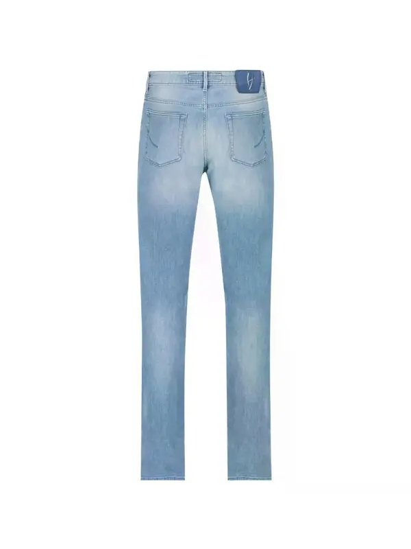 HANDPICKED Ravello Faded-effect Jeans