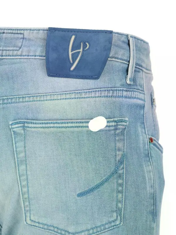 HANDPICKED Ravello Faded-effect Jeans