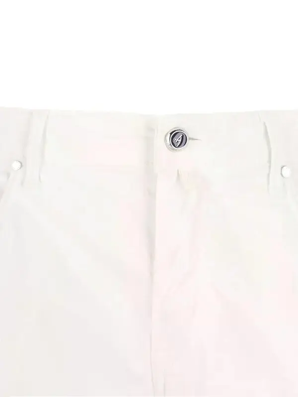 HANDPICKED Ravello Straight Leg Jeans - White