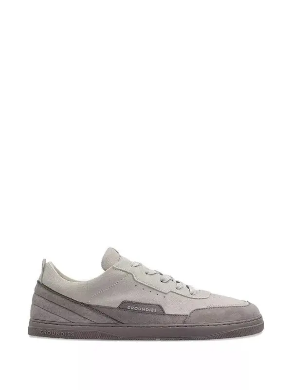 GROUNDIES Panelled Perforated Sneakers