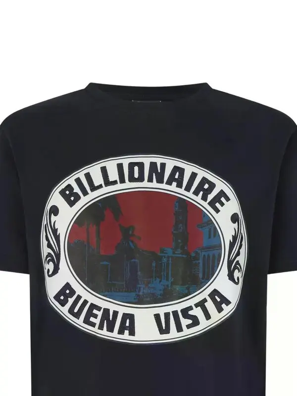 BILLIONAIRE Graphic Crew-neck T-shirt