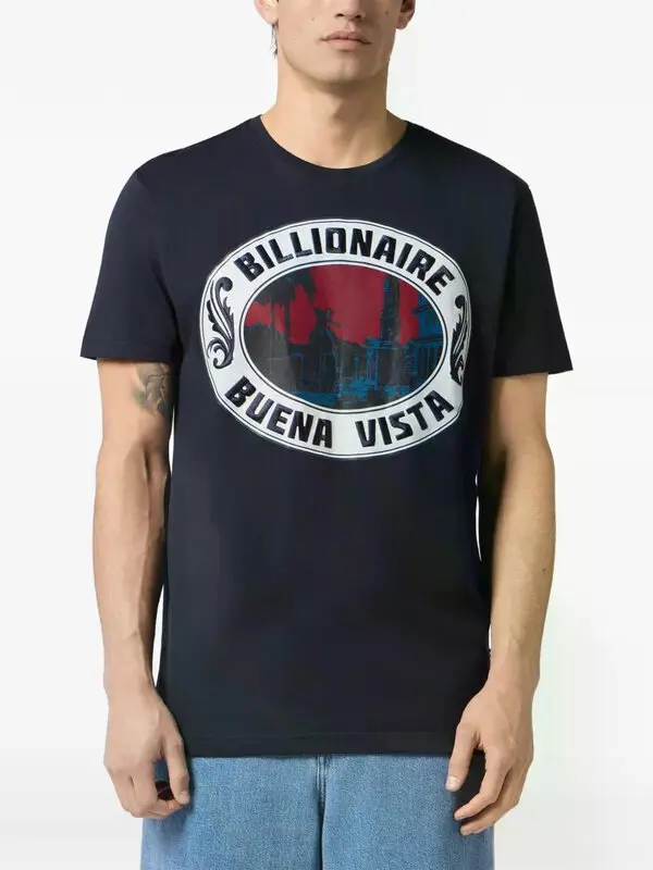 BILLIONAIRE Graphic Crew-neck T-shirt