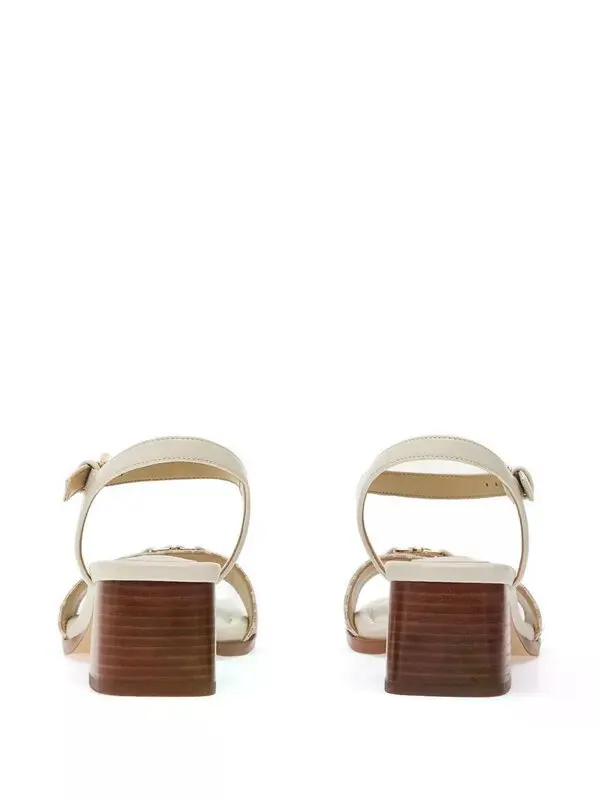 Michael Kors Monogram Buckle Fastening Sandals