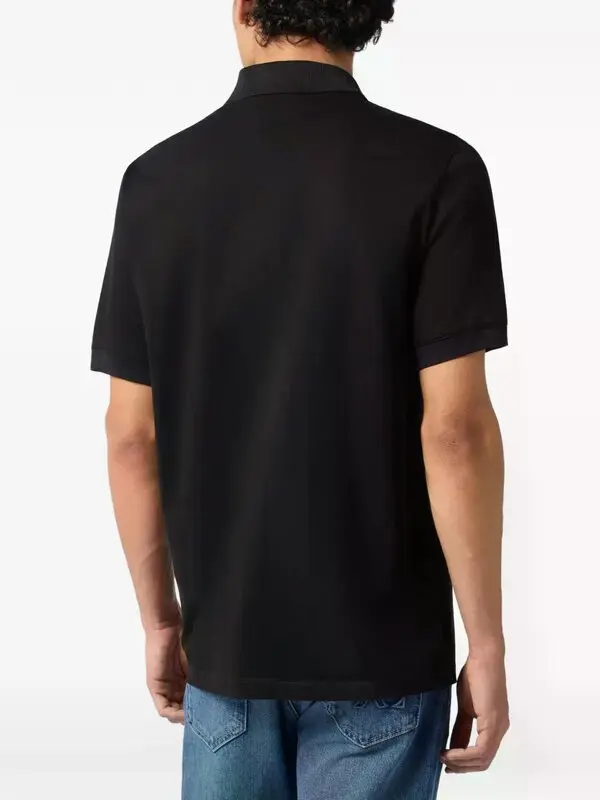 BILLIONAIRE Logo-patch Buttoned Polo Shirt