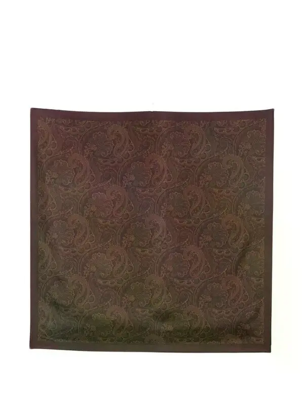 GABRIELE PASINI Paisley-print Scarf - Brown
