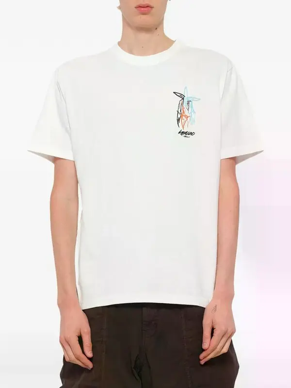 Kenzo X Futura 2000 Graphic-print T-shirt
