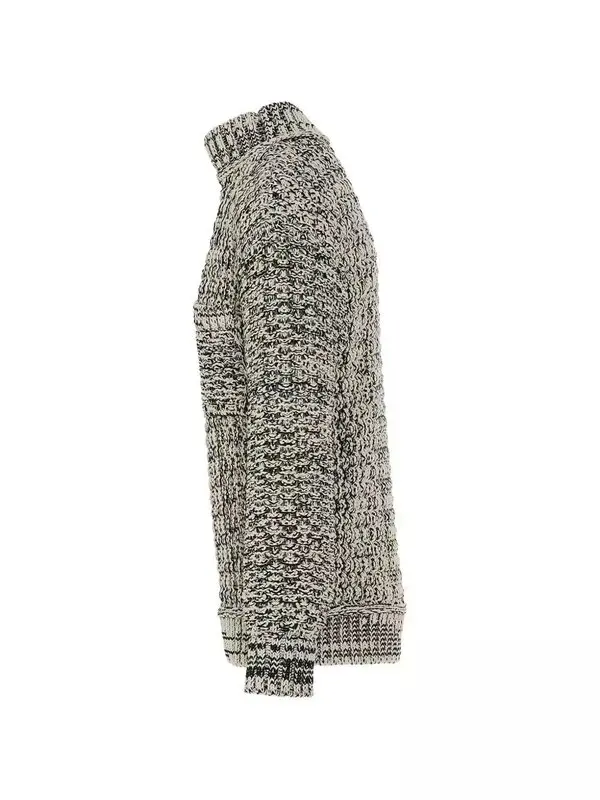 AMBUSH Jacquard Knit Crew Neck Sweater - Neutrals