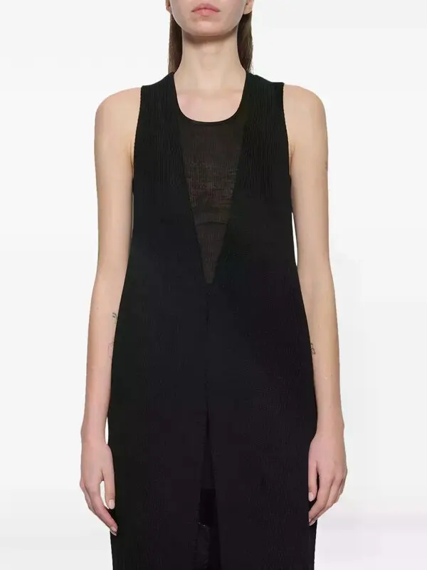 Rick Owens Cyclops Oversized Coat - Black