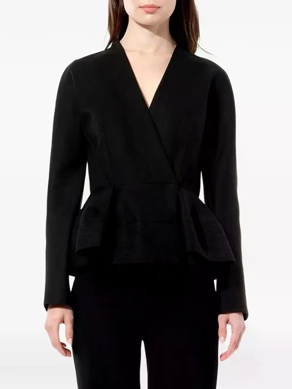 Balenciaga Wrap Jacket - Black