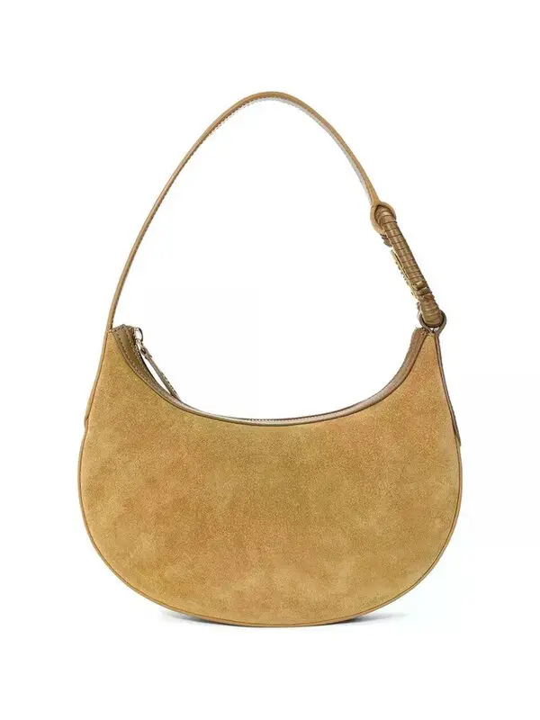 Staud Alden Suede Shoulder Bag - Neutrals