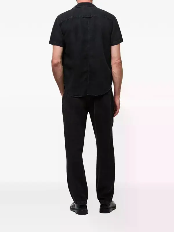 Citizens Of Humanity Washed Drawstring Waistband Trousers - Black