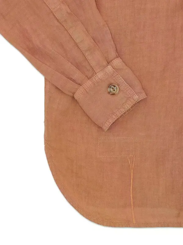 FORTELA Bia Linen Shirt - Brown