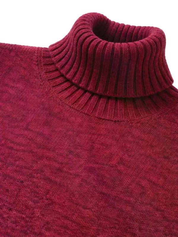 FORTELA Shetland Wool Turtleneck Sweater