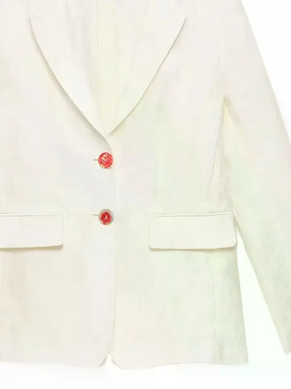 Malìparmi Jacquard Linen-blend Jacket