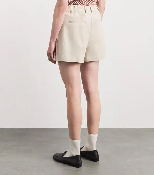 Varley Tansy Tailored Shorts - Ivory