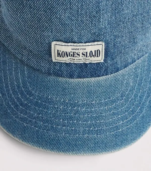 KONGES SLOJD Konges Sløjd Organic Cotton Denim Baseball Cap