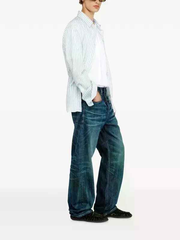 DIESEL® 2001 D-macro-sel Selvedge Jeans - Blue