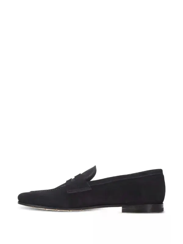 Premiata Suede Panel Loafers