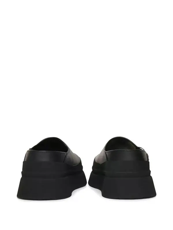 HELIOT EMIL Logo Plaque Platform Loafers