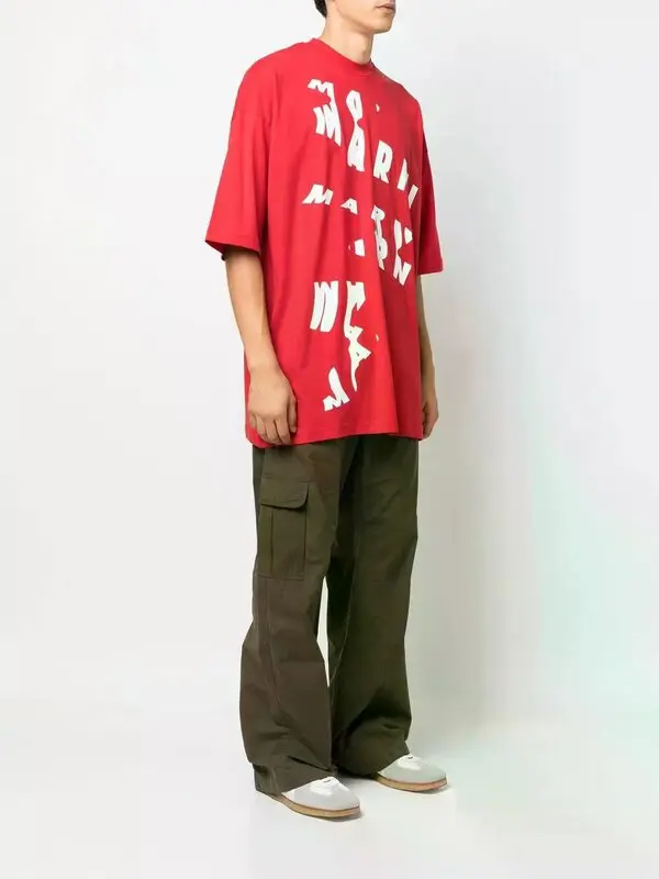 Marni Logo-print Cotton T-shirt