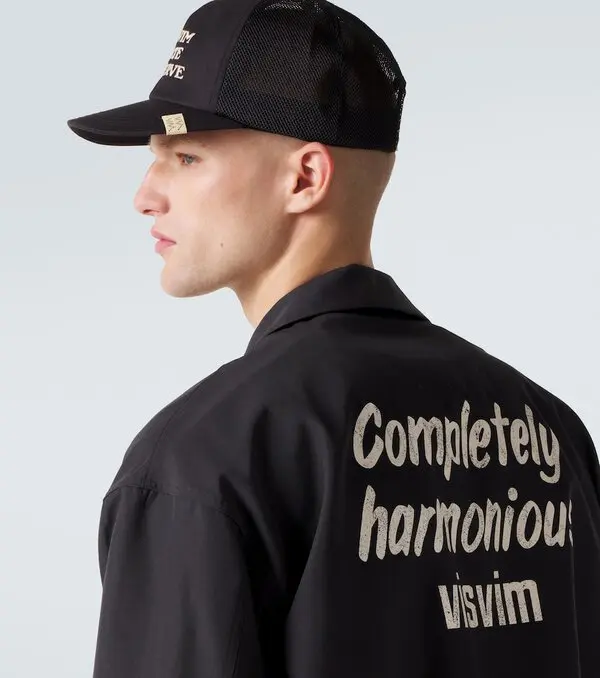 Visvim Logo Cotton Baseball Cap