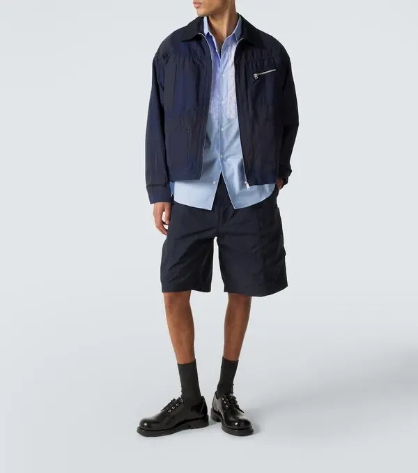 Comme Des Garçons Belted Cargo Shorts