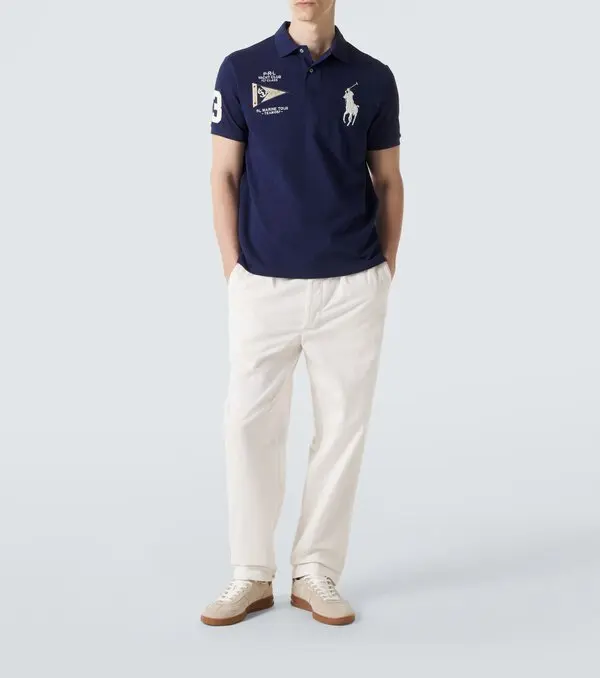 Polo Ralph Lauren Embroidered Cotton Polo Shirt