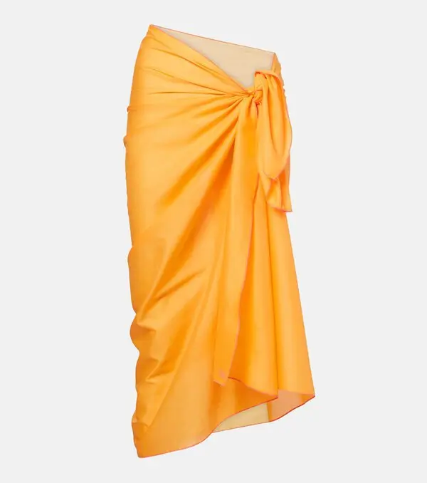 ERES Cabine Cotton Beach Cover-up - Yellow