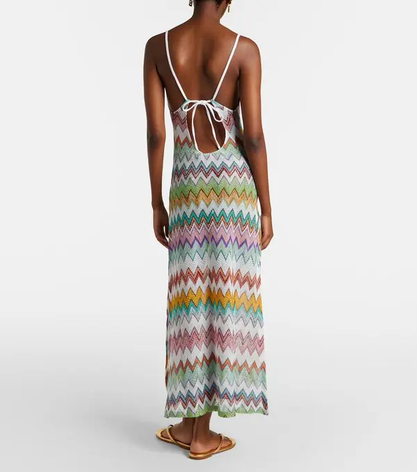 Missoni Zigzag Lame Maxi Dress