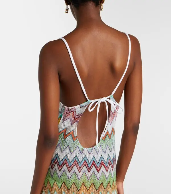 Missoni Zigzag Lame Maxi Dress