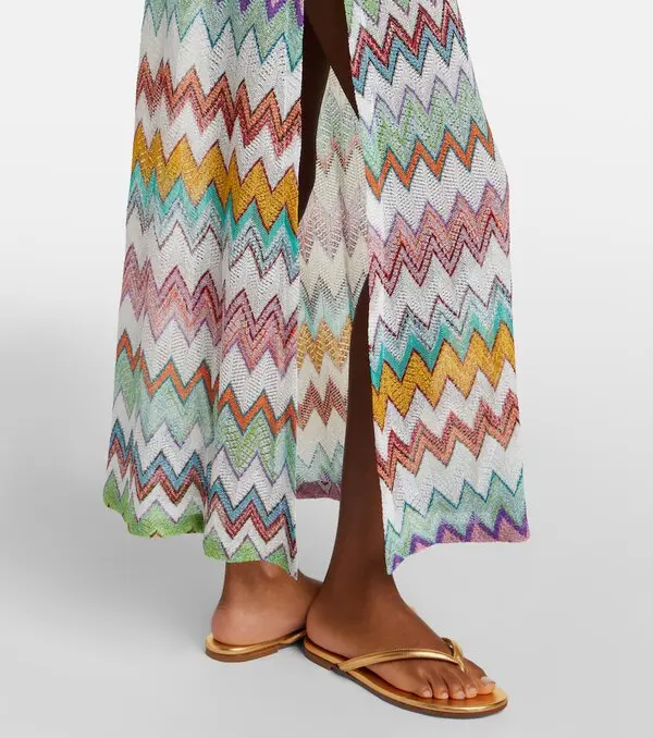 Missoni Zigzag Lame Maxi Dress