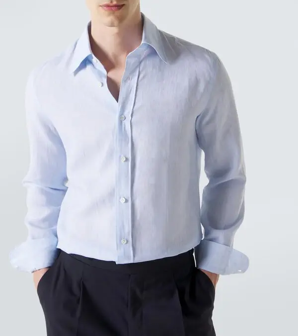 Thom Sweeney Linen Shirt