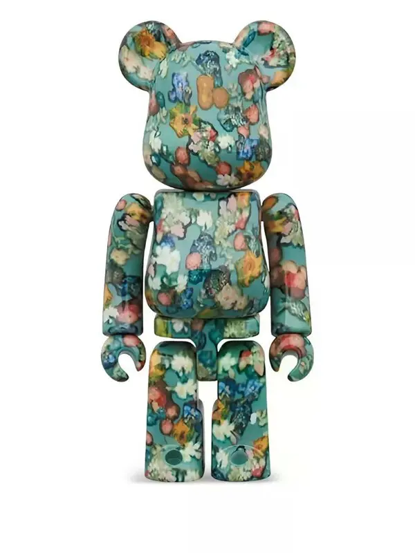 MEDICOM TOY X Van Gogh Museum Floral-pattern Anniversary 100% And 400 - Blue