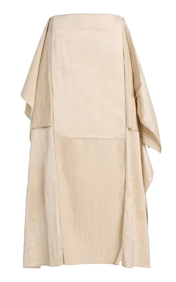 NICCOLO PASQUALETTI Ruffled Midi Skirt