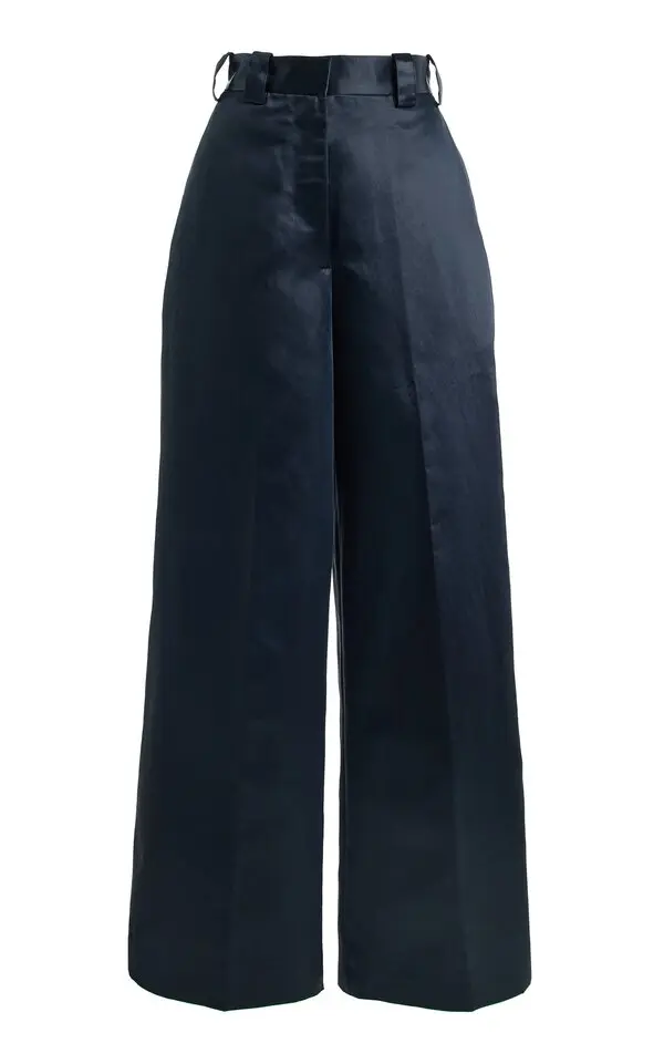 NICCOLO PASQUALETTI Campo Wide-leg Trousers