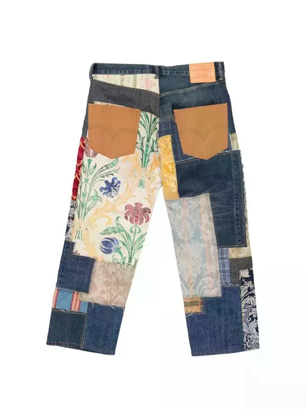 Junya Watanabe Patchwork Distressed Jeans