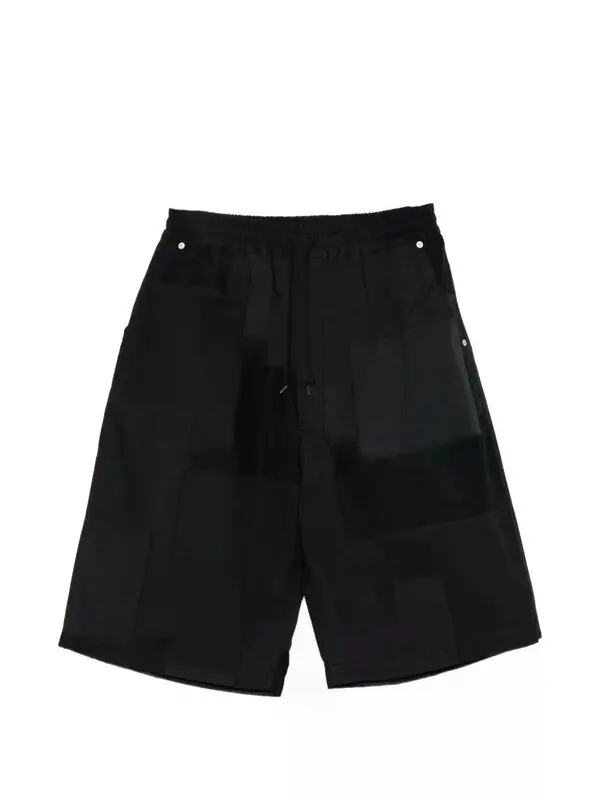Comme Des Garçons Patchwork Drawstring Shorts