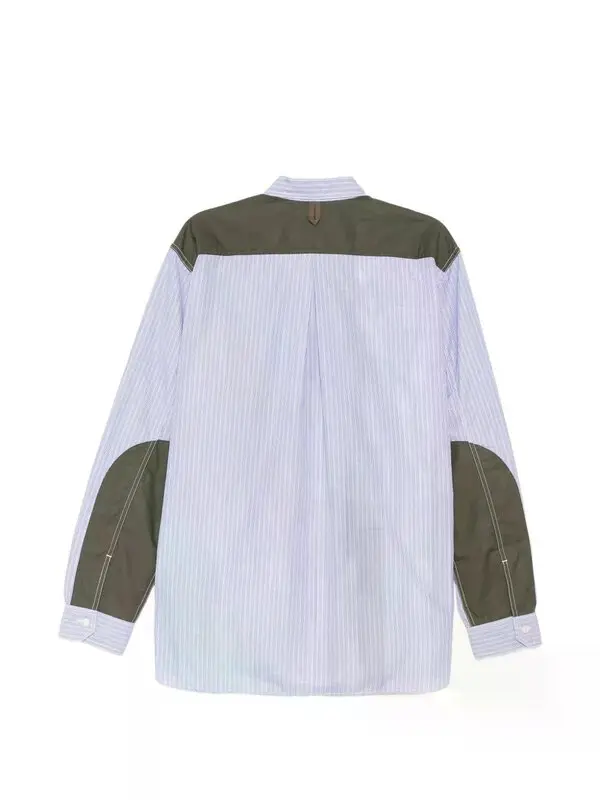 Junya Watanabe Striped Panelled Shirt