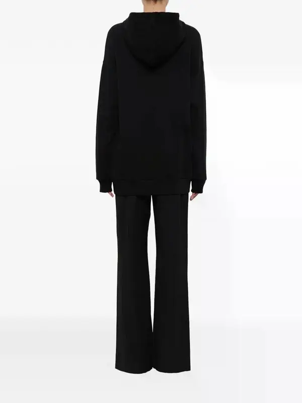 Givenchy Sacred Apple Graphic Detail Hoodie - Black