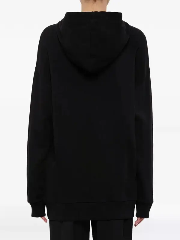 Givenchy Sacred Apple Graphic Detail Hoodie - Black
