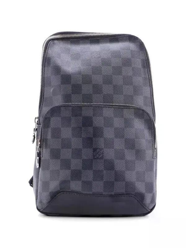 LOUIS VUITTON Avenue Sling Bag Damier Graphite Crossbody Bag
