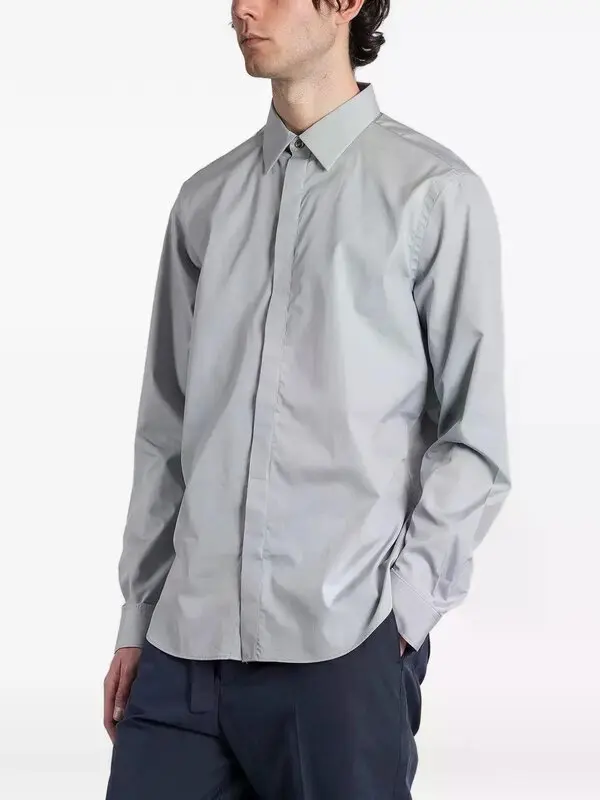 Paul Smith Concealed-front Long-sleeve Shirt