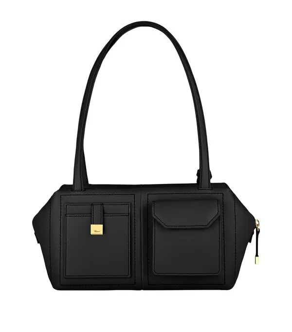 Chopard Ice Cube Leather Shoulder Bag