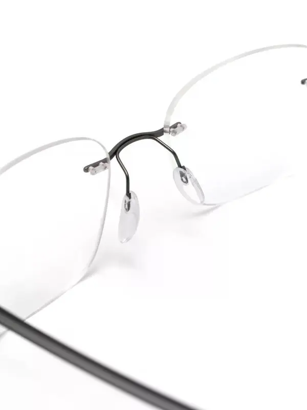 SILHOUETTE Rimless Rectangle Eyeglasses