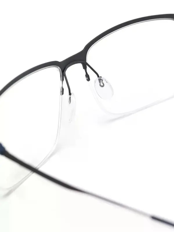 SILHOUETTE Semi-rimless Rectangle Eyeglasses